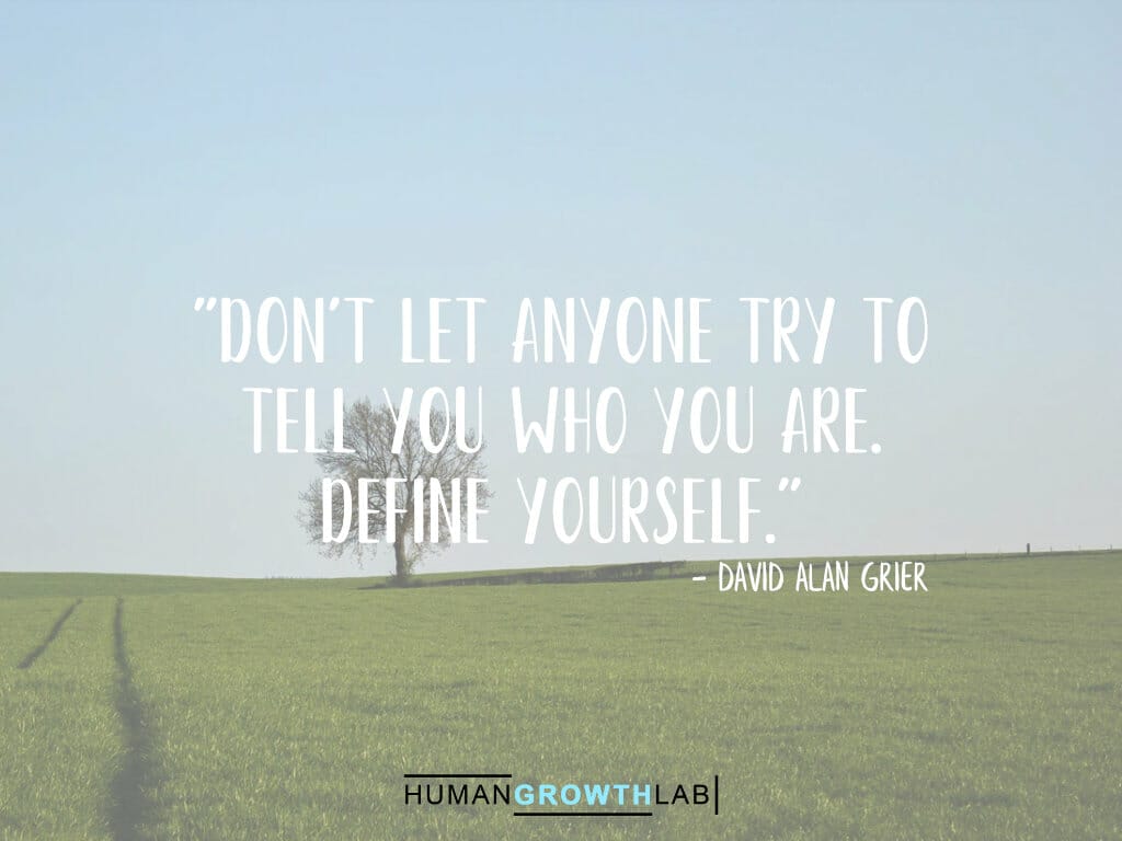 Why you must define yourself if you want to be successful - Human ...