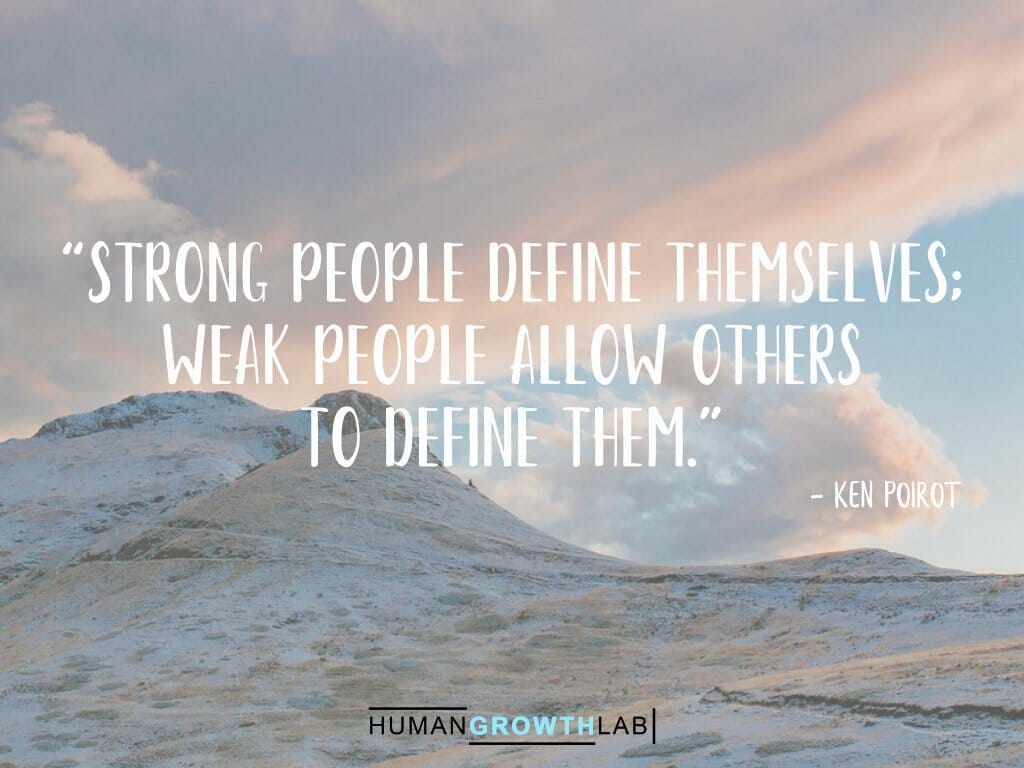 Why you must define yourself if you want to be successful - Human ...