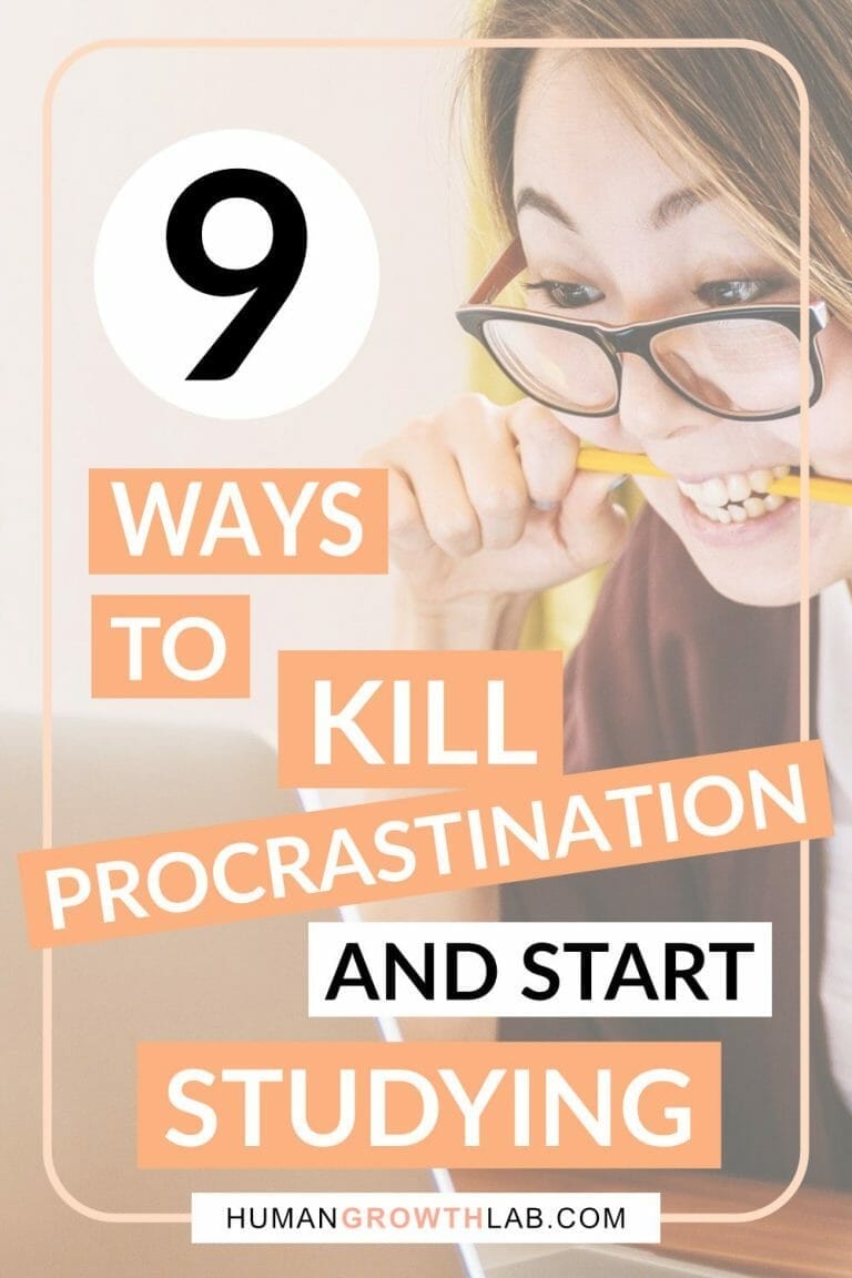 Exactly how to start studying and stop procrastinating - Human Growth Lab